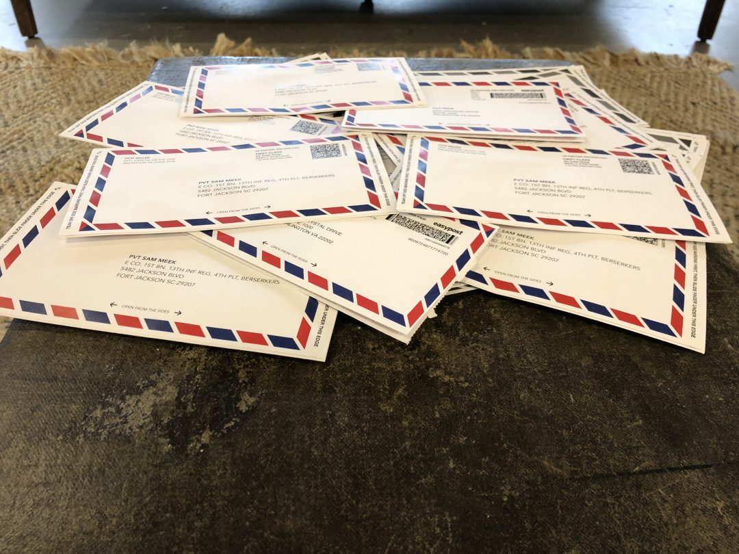 Sending Letters To Your Loved One At Boot Camp