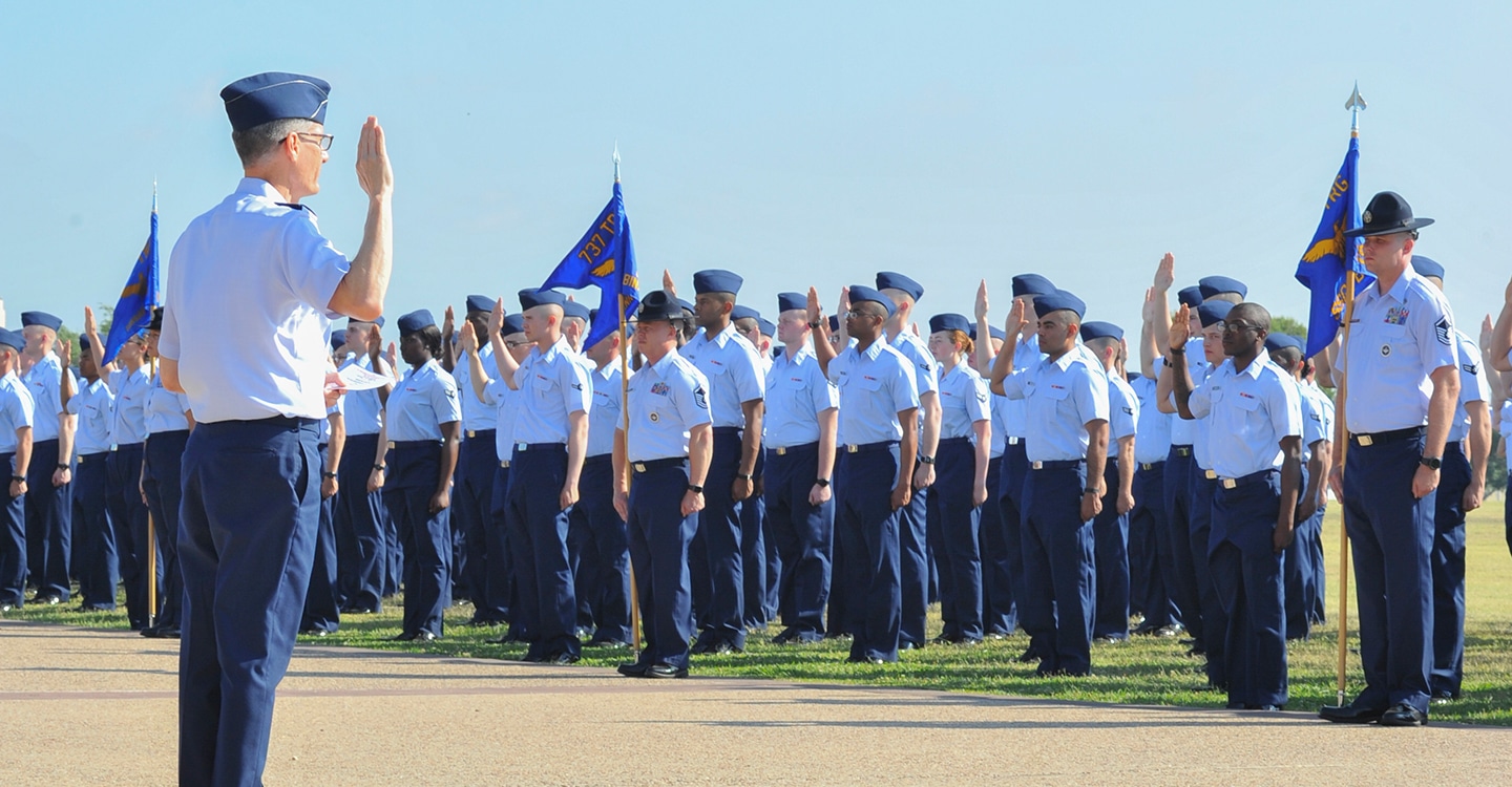 Air Force Basic Training Graduation