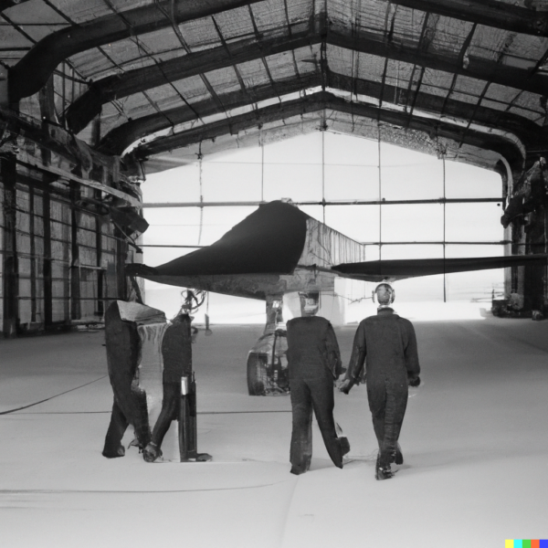 We asked AI to show us the secret aircraft hidden in Area 51 | Sandboxx