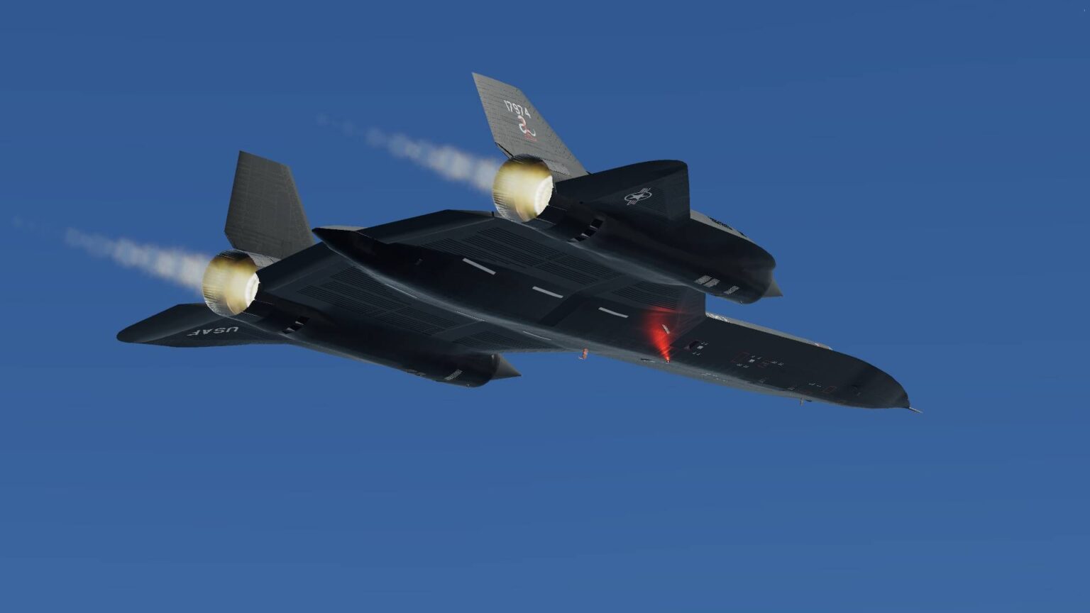 The only foreign jet ever to lock onto the Blackbird (came to its ...