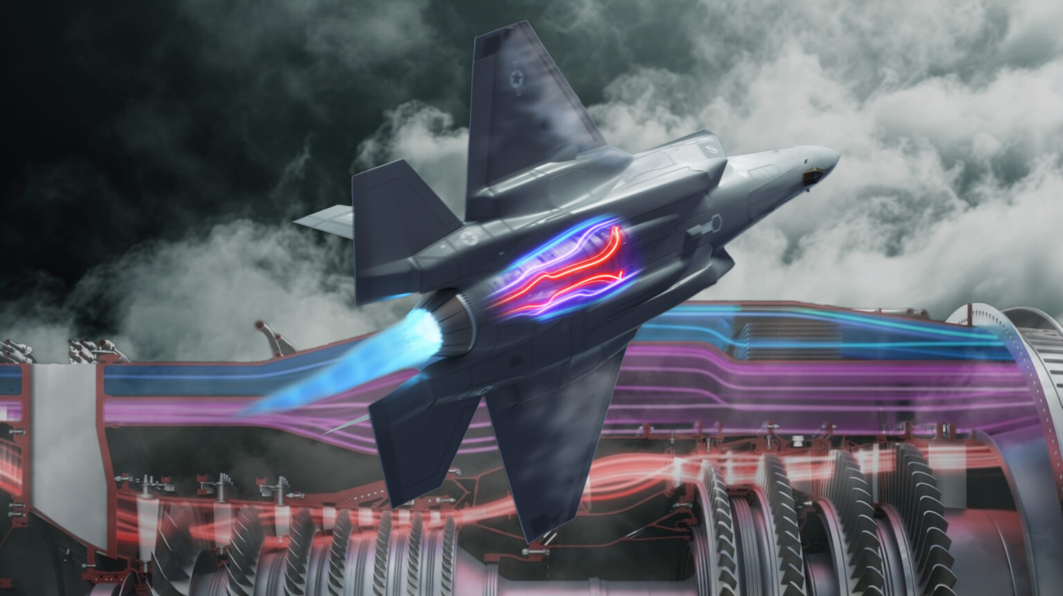 The race to field the most advanced stealth fighter engines in the ...