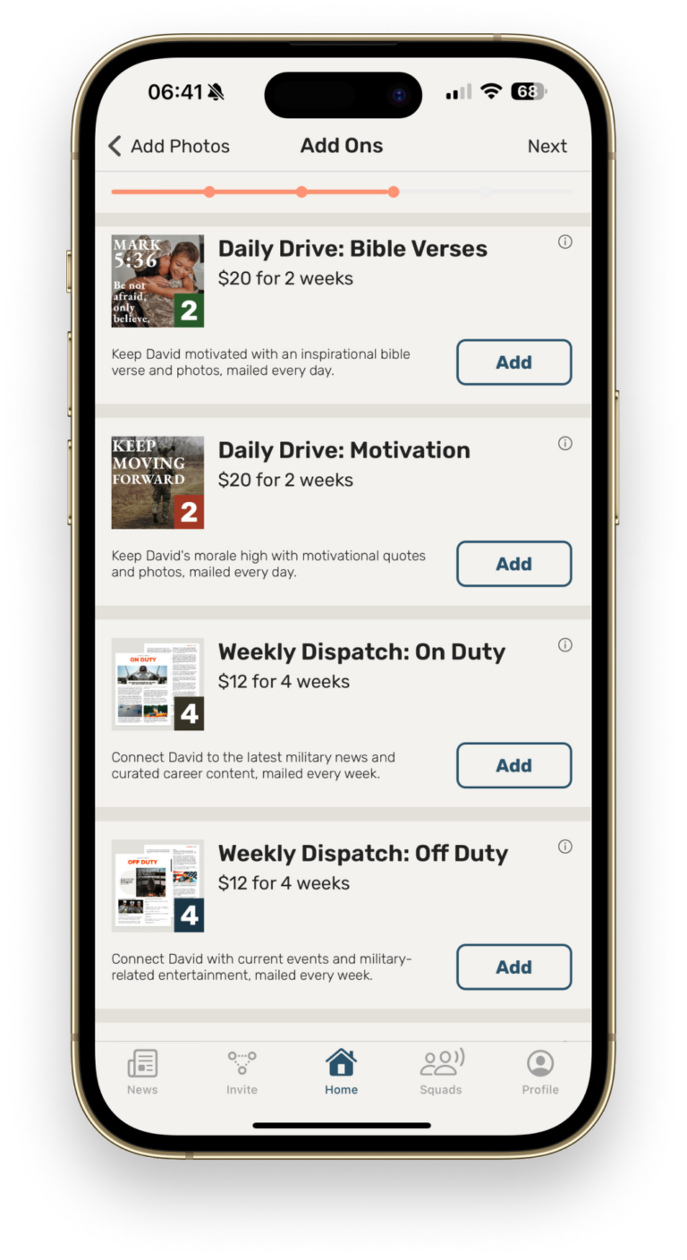 Sandboxx Letters - Sending Letters To Basic Training