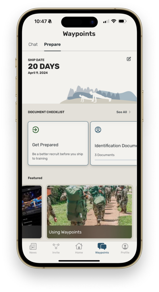 Sandboxx Waypoints - Military Communication Reimagined