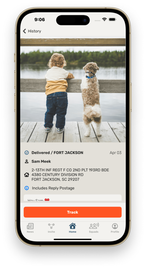 Sandboxx Letters - Sending Letters To Basic Training