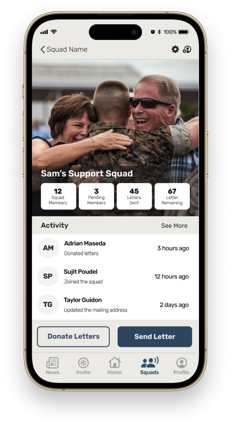 Sandboxx Letters - Sending Letters To Basic Training