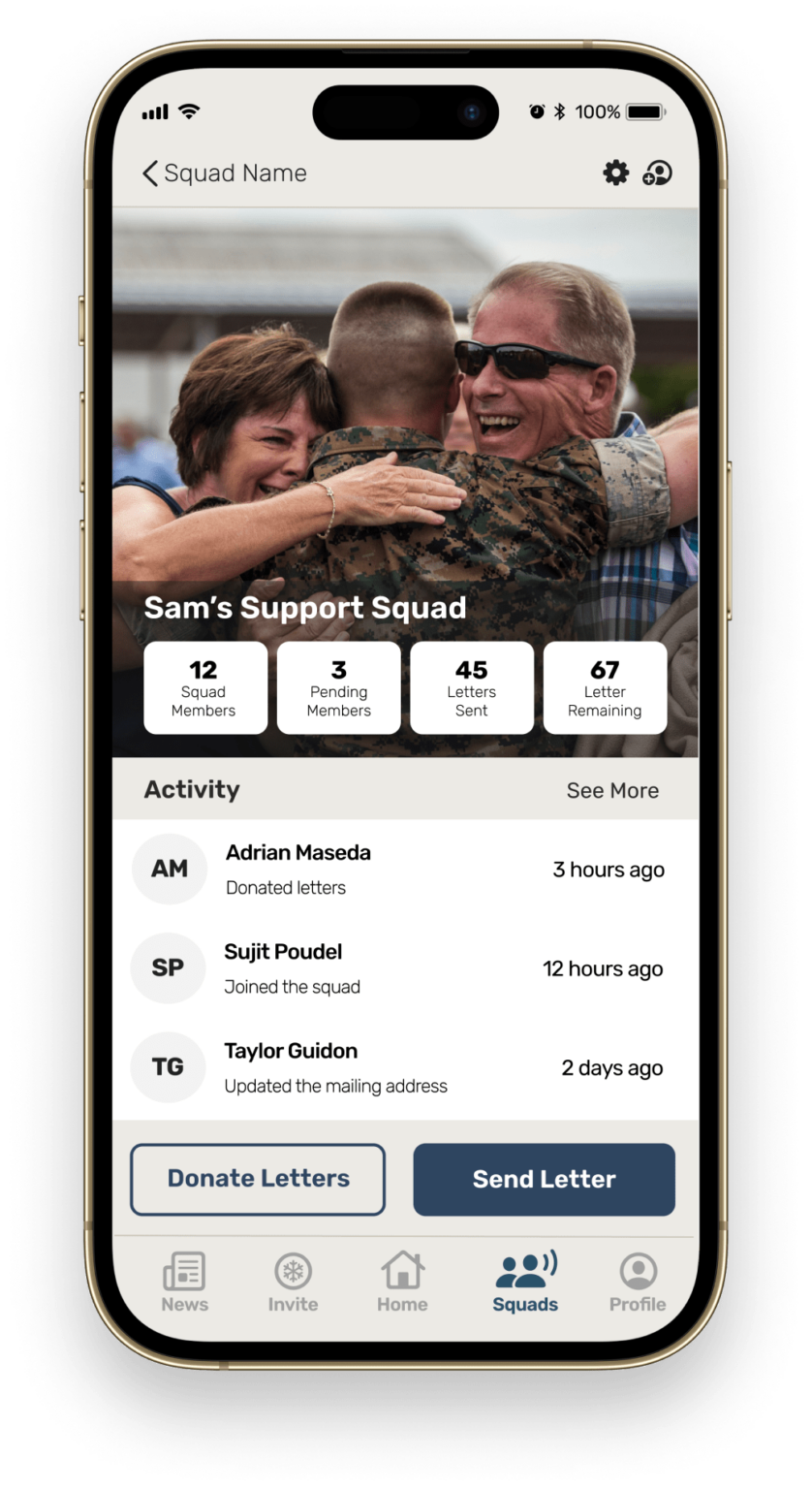 Sandboxx Letters - Sending Letters To Basic Training