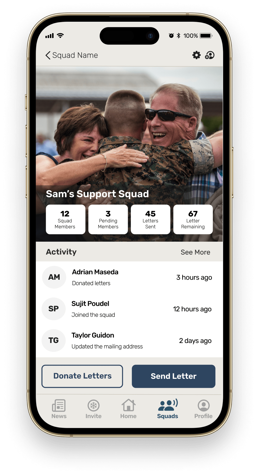 Sandboxx Letters - Sending Letters To Basic Training