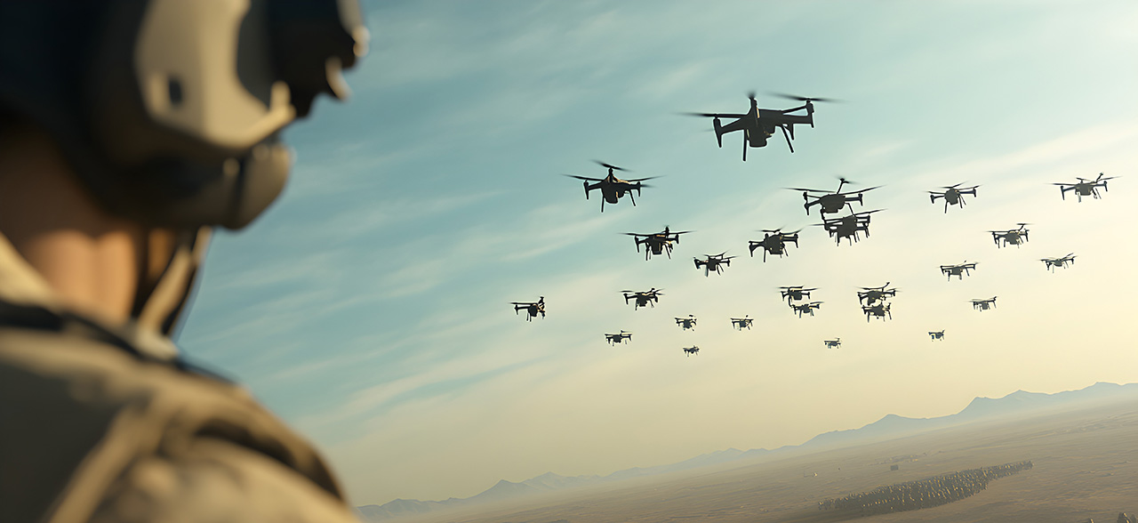 Why can't the US stop drone swarms from penetrating restricted airspace ...