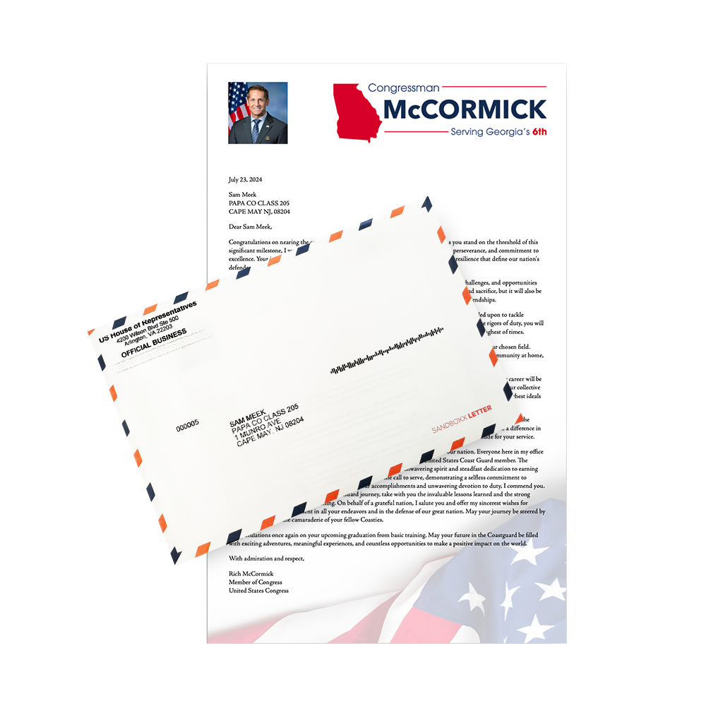 Congressional Welcome