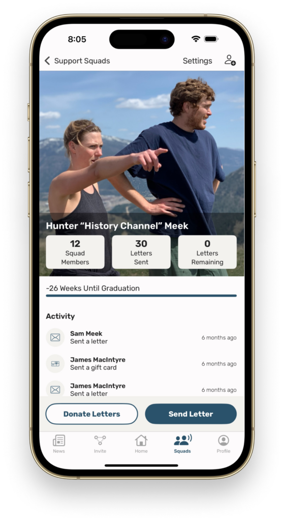 Sandboxx Letters - Sending Letters To Basic Training