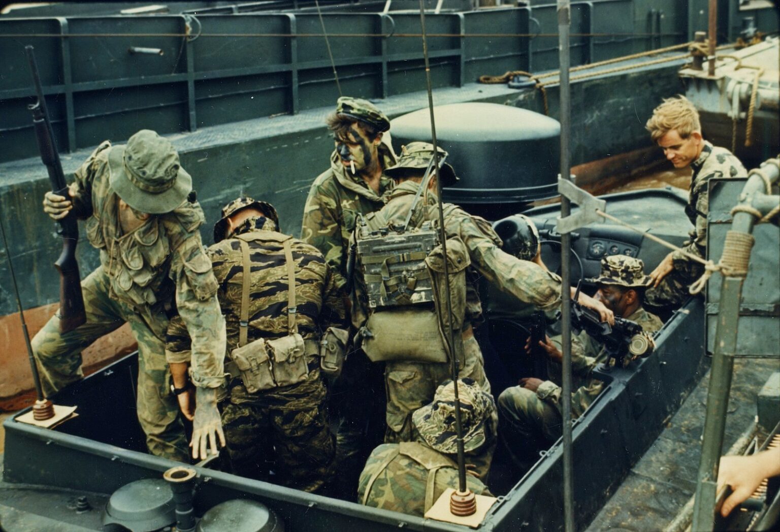 The slick custom shotgun carried by a Navy SEAL point man in Vietnam ...