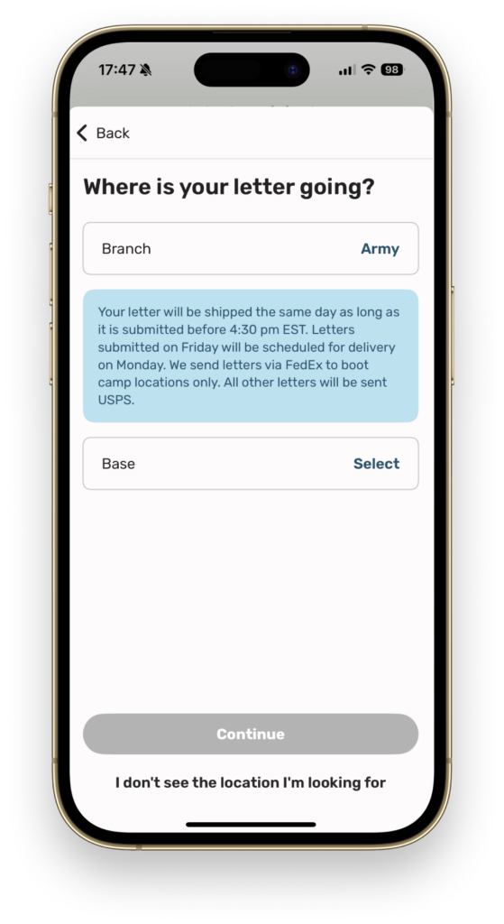 Military Mail, Made Simple.