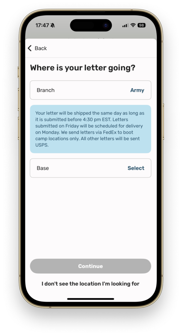 Military Mail, Made Simple.
