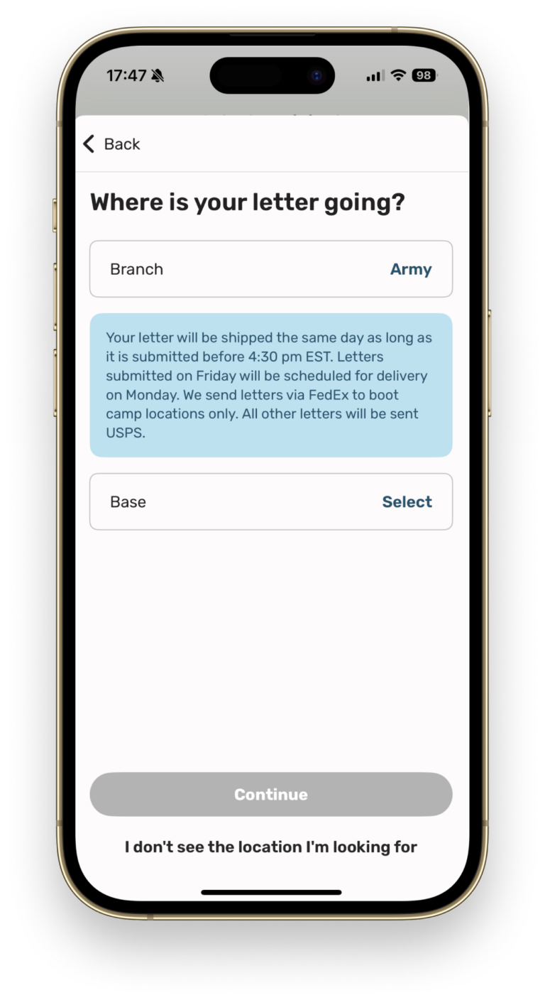 Military Mail, Made Simple.