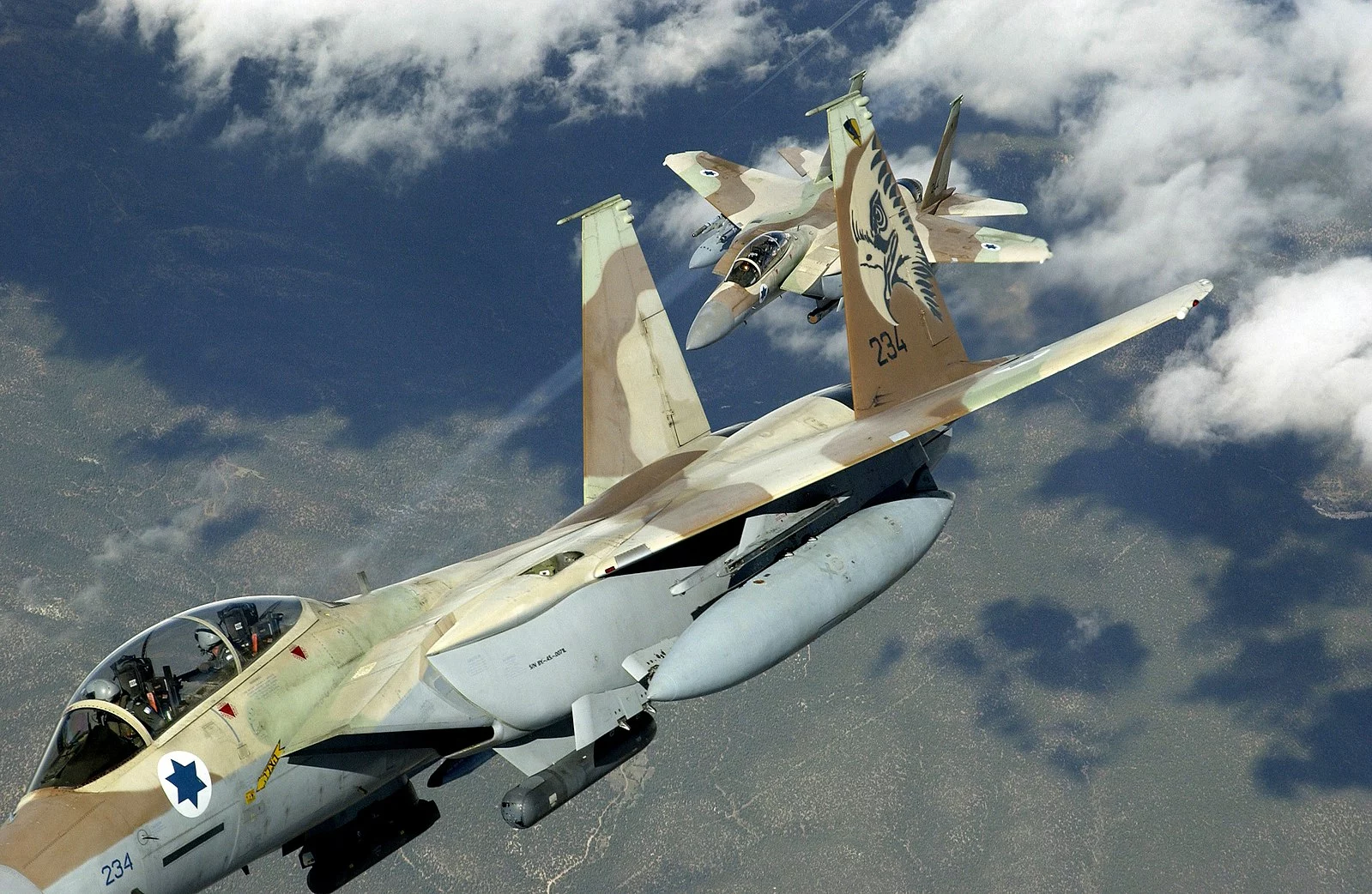 The F-15I Ra'am fighter jet is an Israeli thunder enabling the country ...
